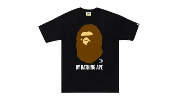 A BATHING APE By Bathing Ape 180110002 Tee Shirt - Black