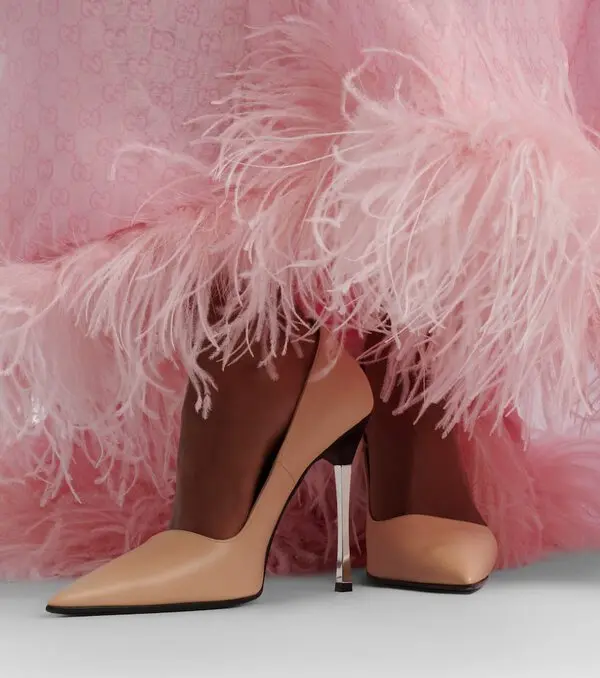 Gucci Bombshell Leather Pumps