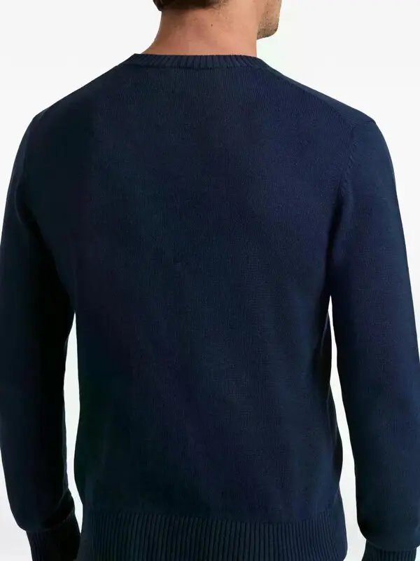 Vilebrequin Turtle Embroidered Crew Neck Sweater