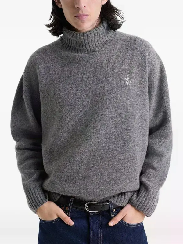 SPORTY & RICH Roll-neck Sweater