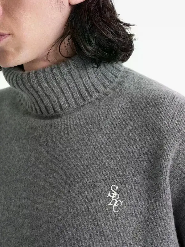 SPORTY & RICH Roll-neck Sweater