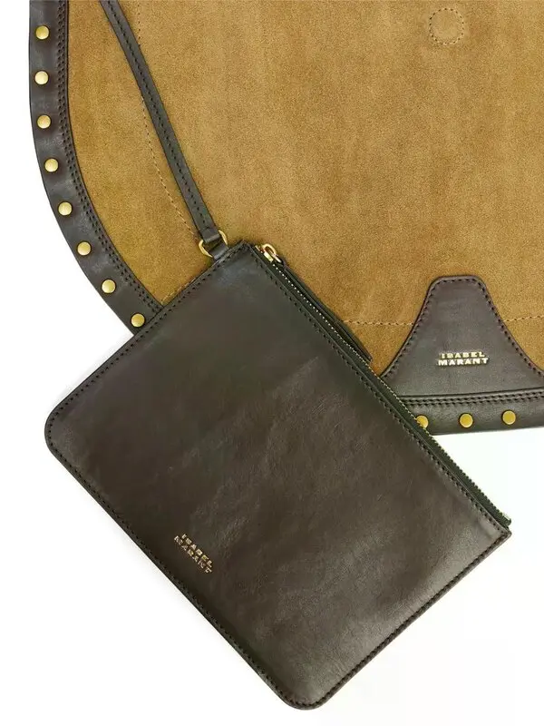 Isabel Marant Étoile Oskan Hobo Shoulder Bag With Studs