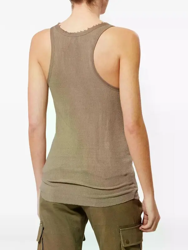 Isabel Marant Étoile Helma Ribbed-knit Tank Top - Neutrals