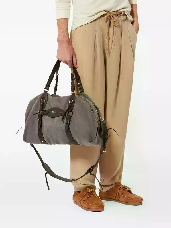 Isabel Marant Étoile Tilpa Leather-harness Tote Bag - Grey