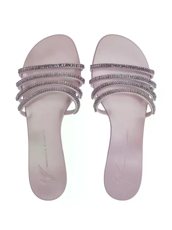 GIUSEPPE ZANOTTI Iride Crystal-embellished Sandals