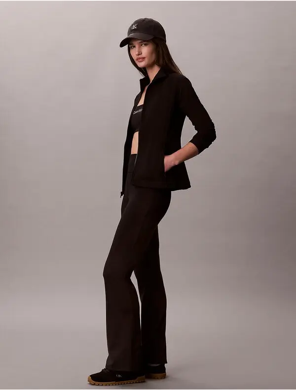 Calvin Klein Soft Sport Flared Leggings - Black