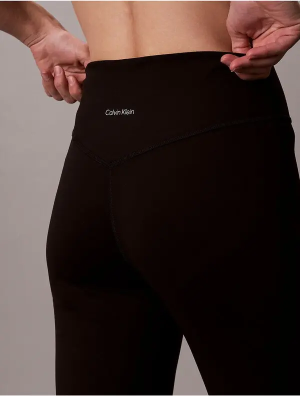 Calvin Klein Soft Sport Flared Leggings - Black