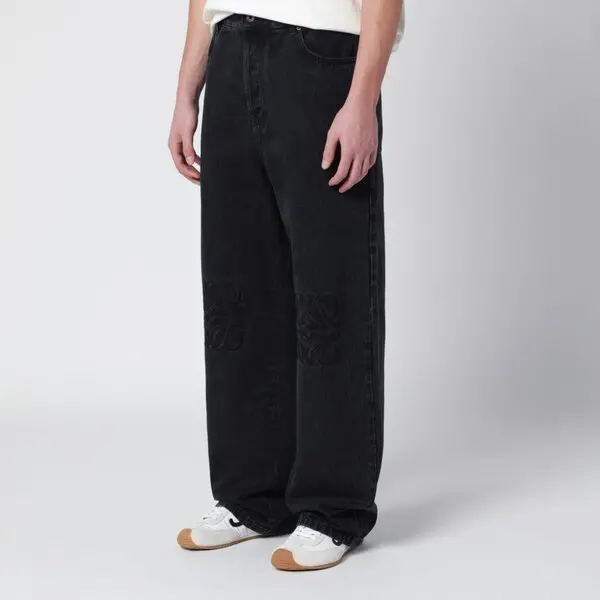 Loewe Wide-leg Anagram Jeans