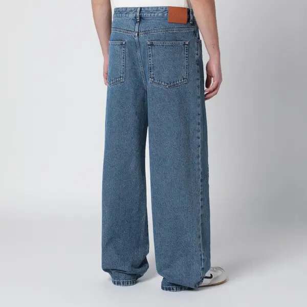 Loewe Jeans With Anagram Embroidery