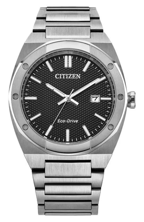 Citizen Sport Luxury Integrated Bracelet Watch - Silver-tone