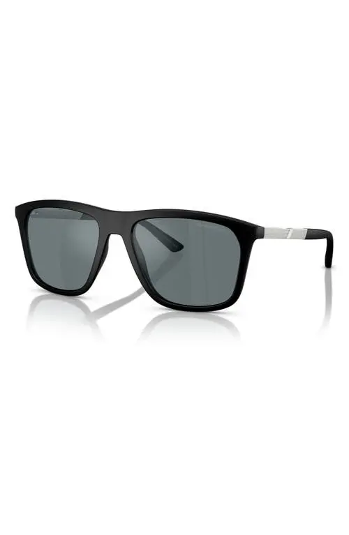 Emporio Armani 57mm Square Sunglasses