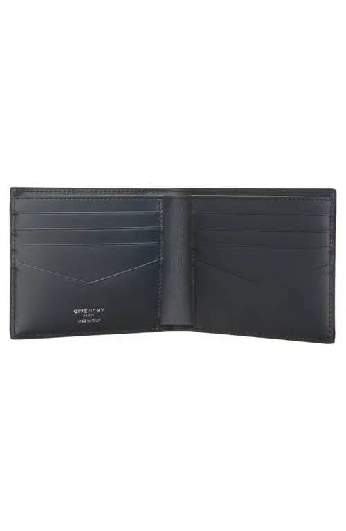 Givenchy Logo Padded Leather Bifold Wallet