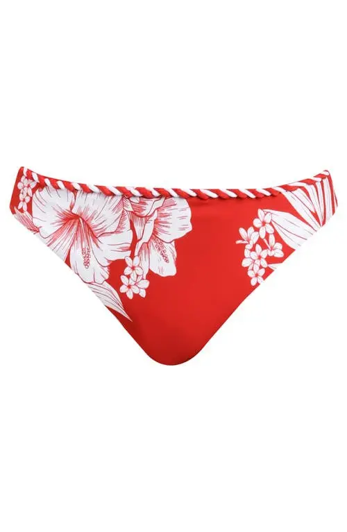 La Blanca Mariner Hipster Bikini Bottoms - Ruby
