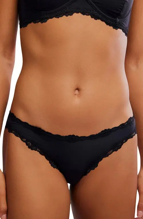 Free People Intimately Fp Charlie Bikini - Black