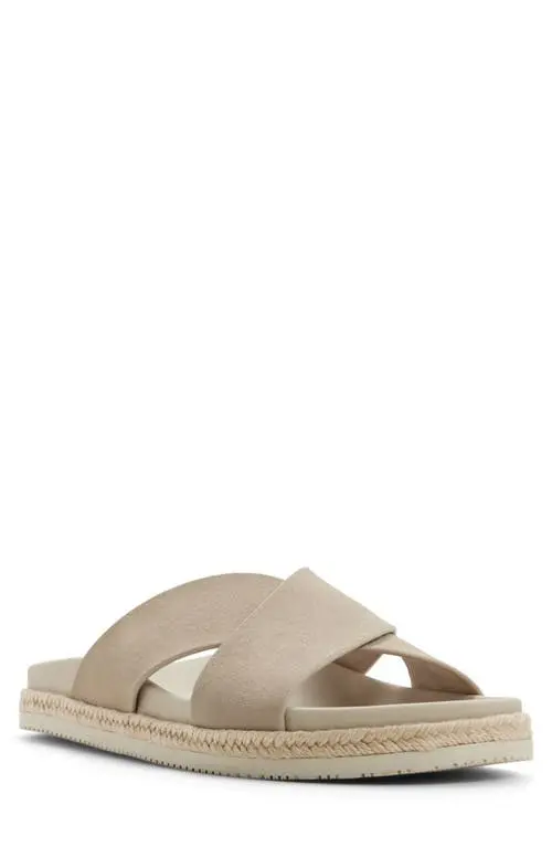 Aldo Hamel Slide Sandal - Taupe