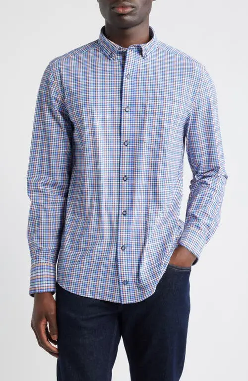Johnston & Murphy Xc Motion Performance Knit Button-up Shirt