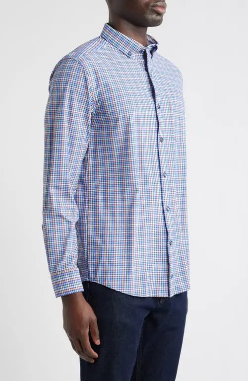 Johnston & Murphy Xc Motion Performance Knit Button-up Shirt