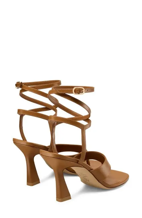 STUART WEITZMAN Vinnie 85 Wrap Sandal - Boho Tan