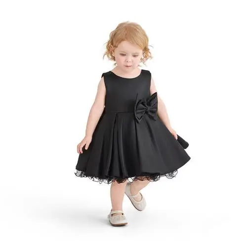 TULLEEN Bow Waist Dress - Black