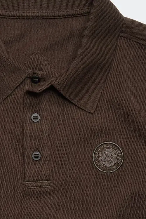 Canada Goose Beckley Polo Tonal Label - Terra