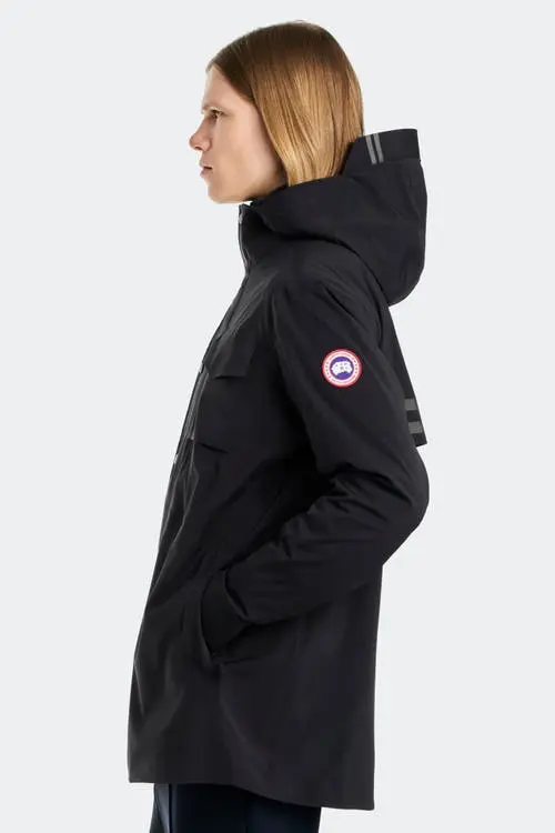 Canada Goose Nanaimo Rain Jacket - Black