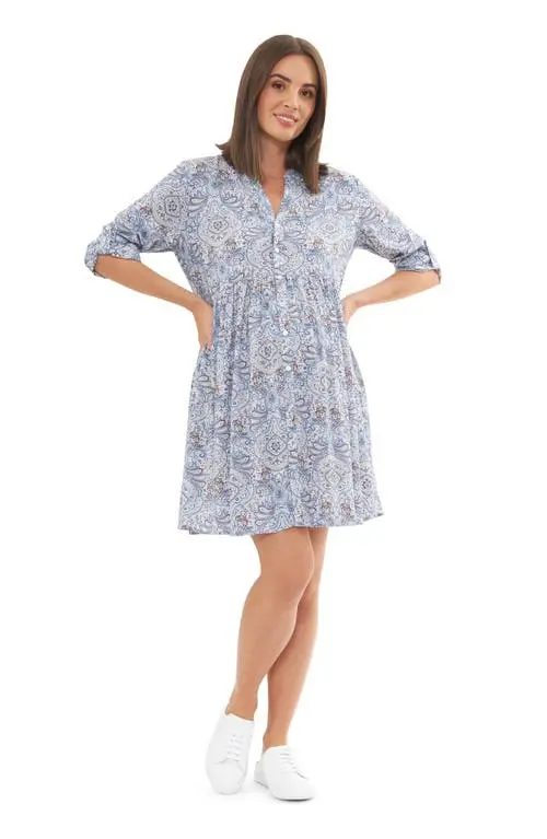 RIPE MATERNITY Brook Layered Shirtdress