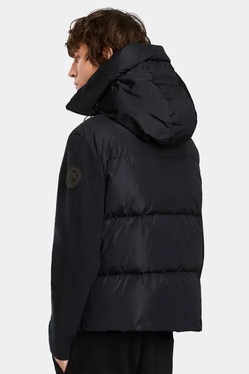 Canada Goose Hybridge Grove Knit Hoodie - Nocturne
