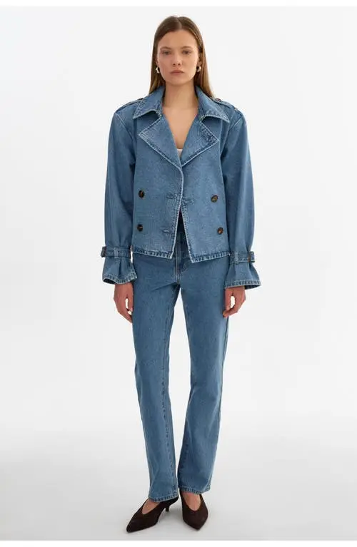 LAMARQUE Dhana | Denim Trench Jacket