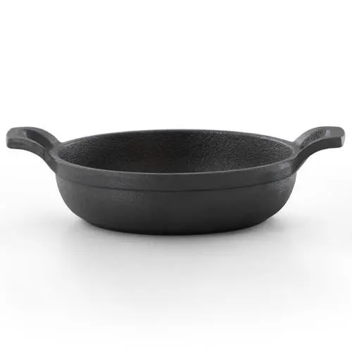 MEGACHEF 5 Inch Round Cast Iron Frying Pan For Indoor/outdoor Use