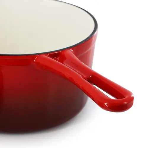MEGACHEF 2 Quart Enameled Cast Iron Sauce Pan