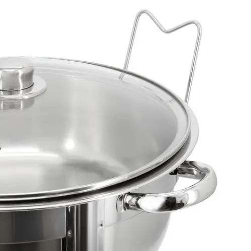 MEGACHEF 7.9 Quart Round Stainless Steel Professional Chafing Dish/food Warmer/buffet Server Serving Trays