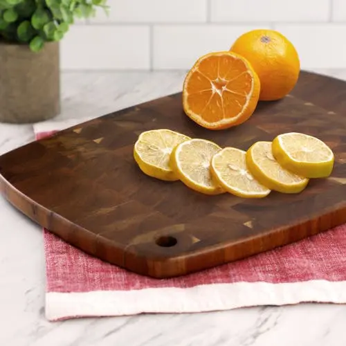MEGACHEF 15.5 X 10.5 Inch Acacia Wood Cutting Board