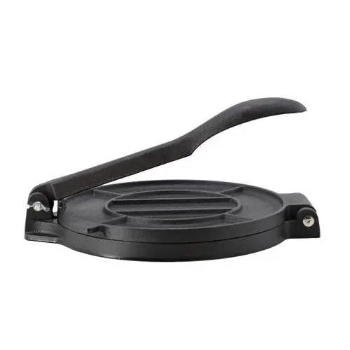 MEGACHEF 7.9 Inch Heavy Duty Round Cast Iron Tortilla Maker Press