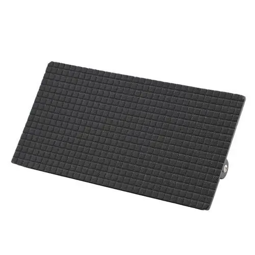 MEGACHEF 8 X 4 Inch Rectangle Heavy Duty Cast Iron Grill Press