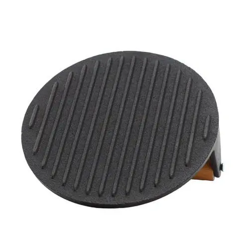 MEGACHEF 7.5 Inch Round Heavy Duty Cast Iron Grill Press