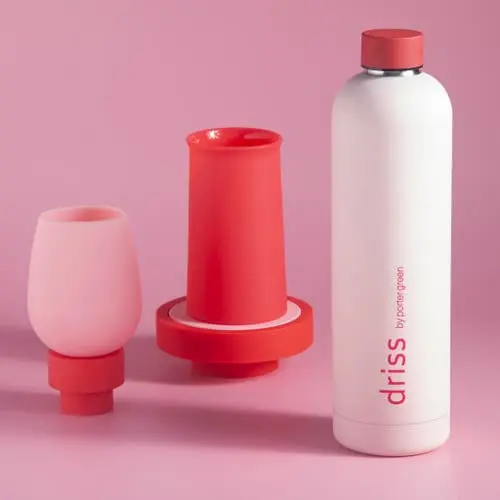 PORTER GREEN Fegg | Silicone Unbreakable Glassesset Of 2 - Cherry + Blush