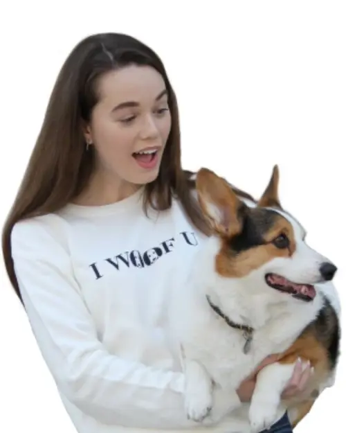 MOSHIQA I Woof U Print Sweatshirt