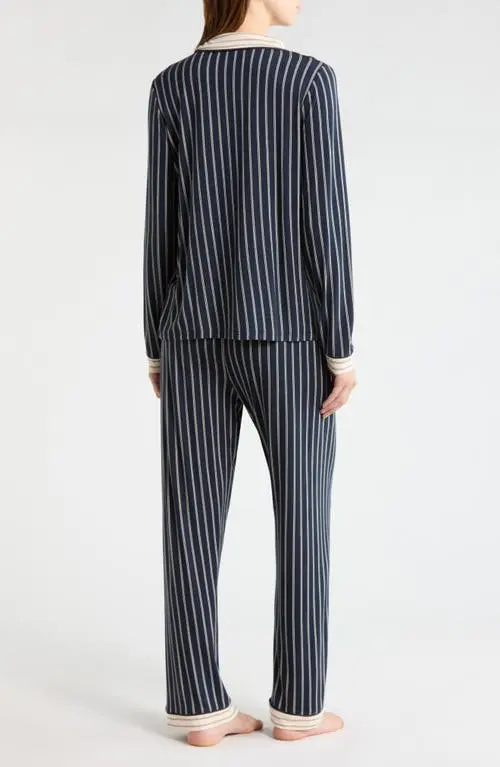 French Connection Stripe Pocket Pajamas