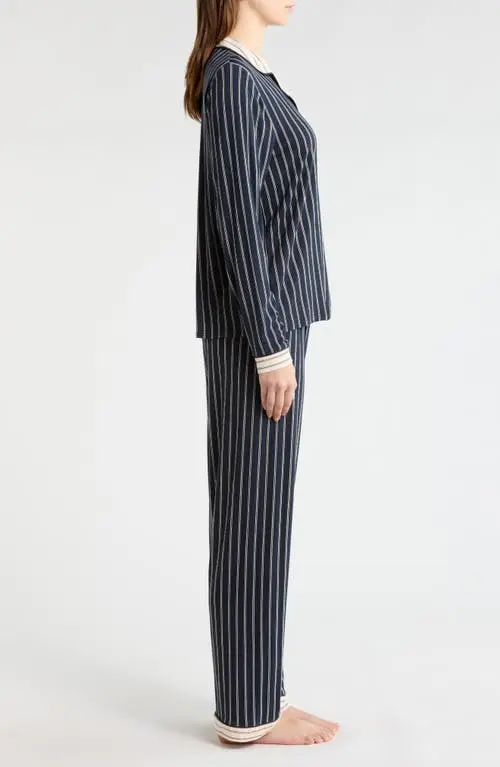 French Connection Stripe Pocket Pajamas