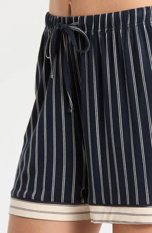 French Connection Stripe Pocket Short Pajamas