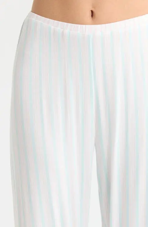 French Connection Bow Detail Stripe Pajamas