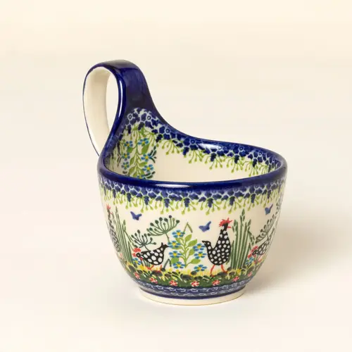 UNCOMMON GOODS Cozy Polish Soup Mug Lidia's Polish Pottery Inc