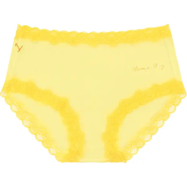 Uwila Warrior Soft Silk Days Of The Week Briefs - Lemon Zest