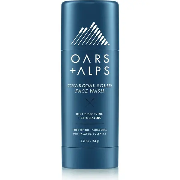 OARS + ALPS Solid Charcoal Face Wash