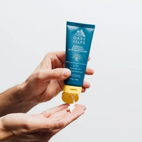 OARS + ALPS Everyday Anti-aging Face Moisturizer With Spf 37 - Blue