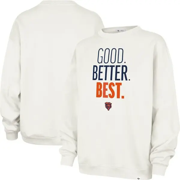 '47 Chicago Bears Good. Better. Best. Imprint Oversized Sweatshirt