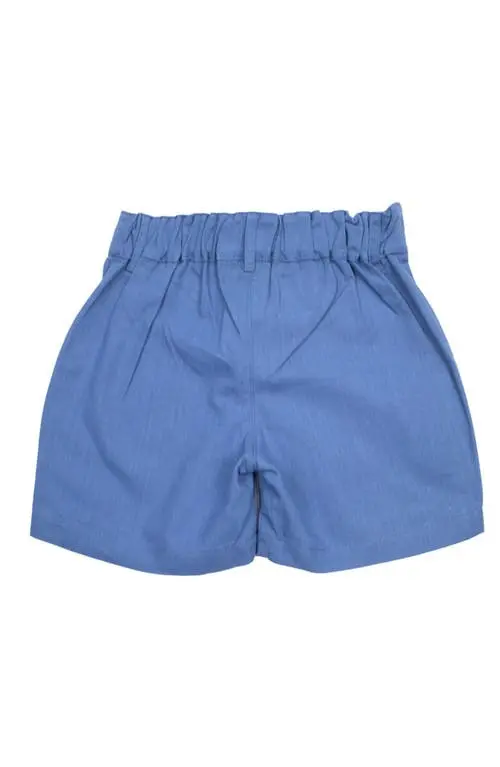 CUCLIE Linen Flat Front Shorts