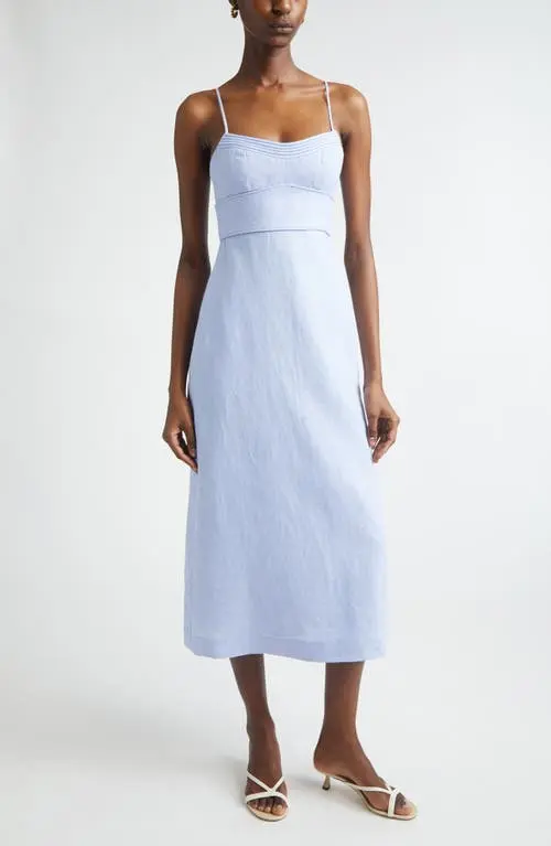 Zimmermann Kindred Spirit Luna Linen Midi Dress