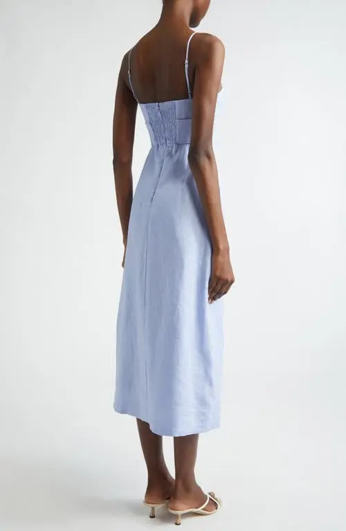 Zimmermann Kindred Spirit Luna Linen Midi Dress