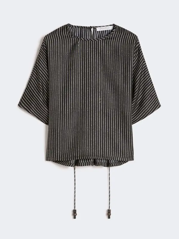 Max Mara Printed Silk Blouse